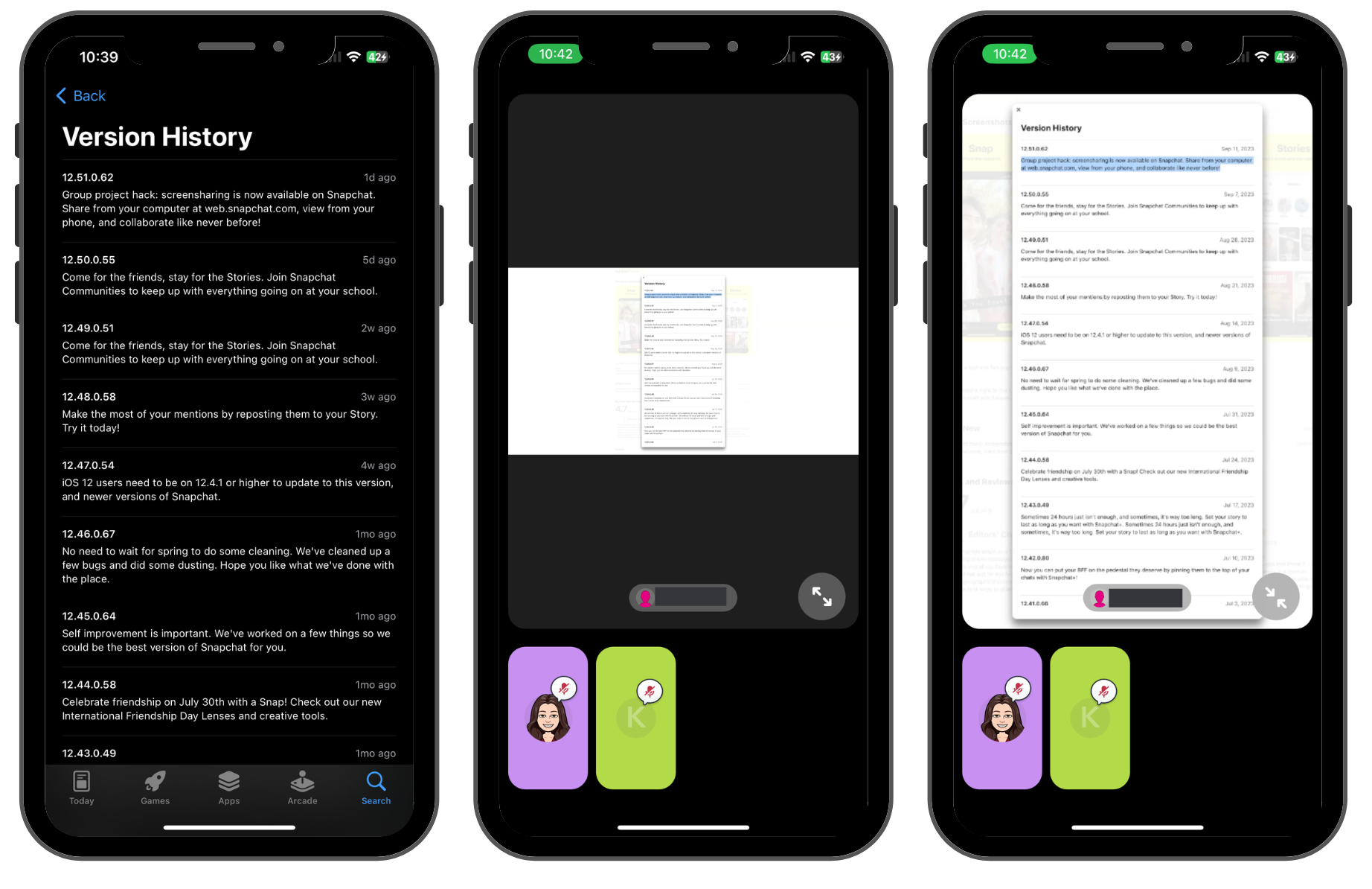 Snapchat Introduces Screen Sharing For Web | Adtech Today