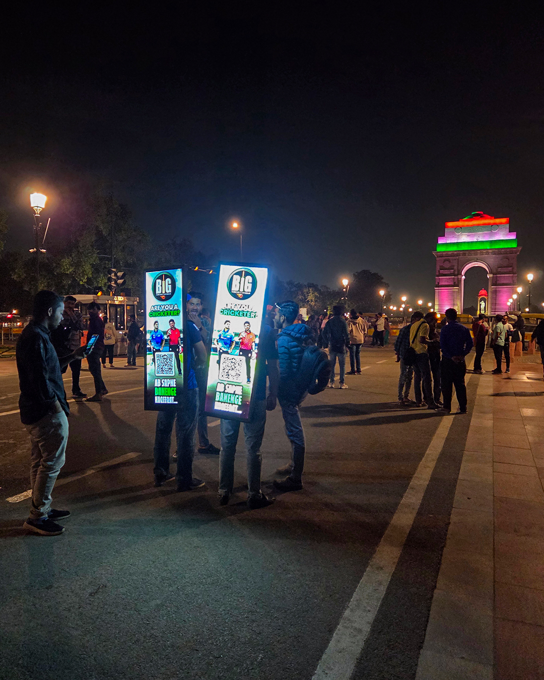 Big Cricket League Launches Unique Human Billboard Awareness Campaign ...