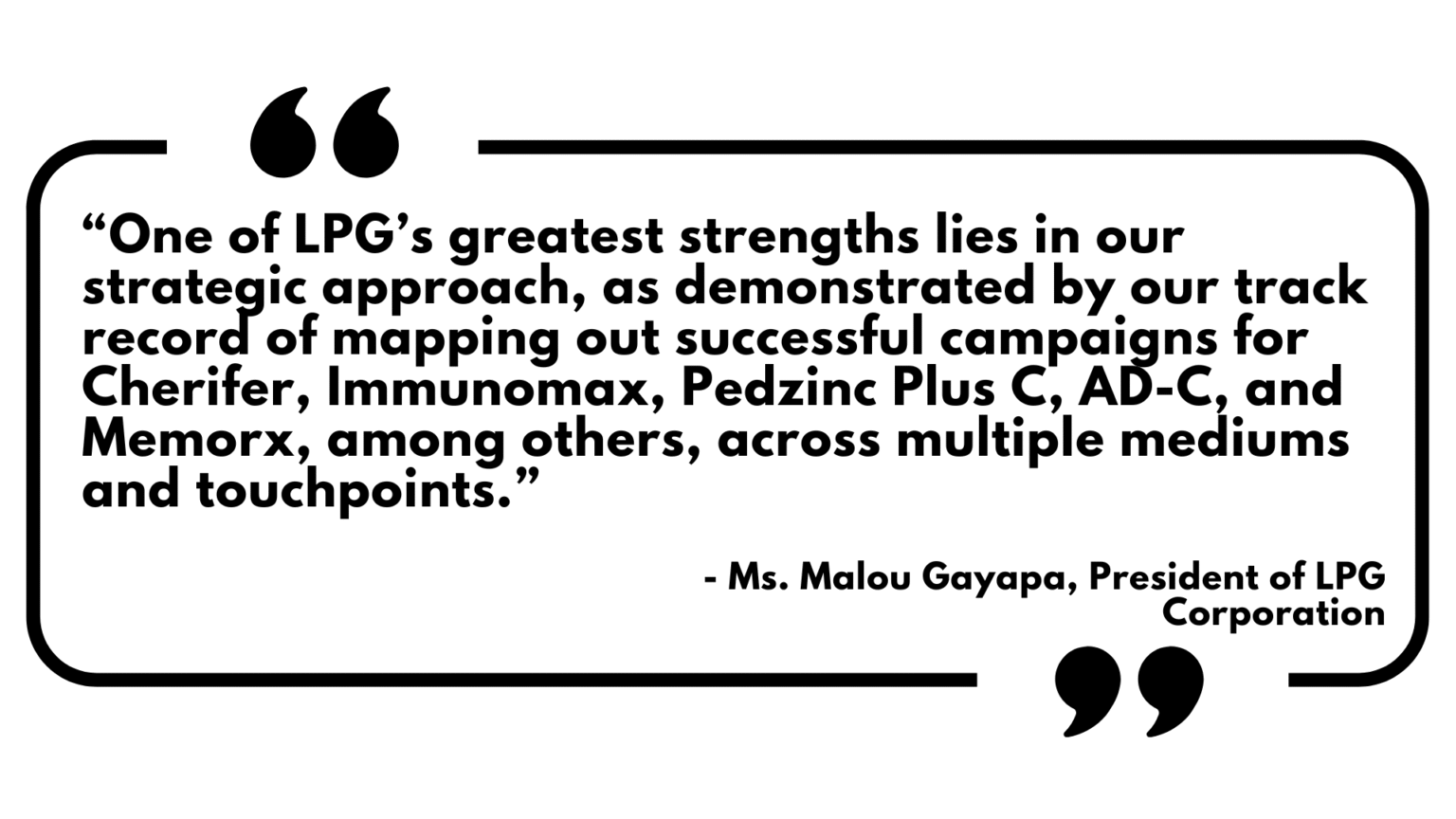 LPG Corporation: Innovating Advertising